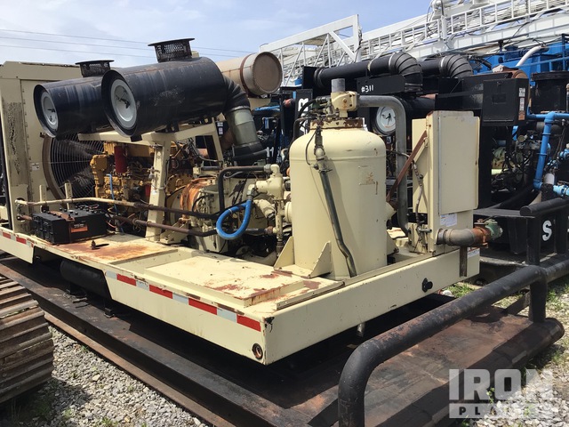 2003 Ingersoll Rand HP1070WCAT 1070 cfm Skid-Mounted Air Compressor in ...