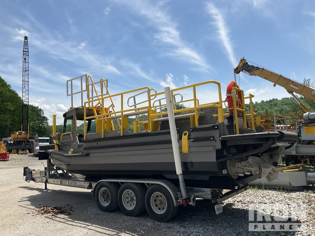 Aluminum Chambered Boats MKIII Bridge Erection Work Boat w/2016 Boat ...