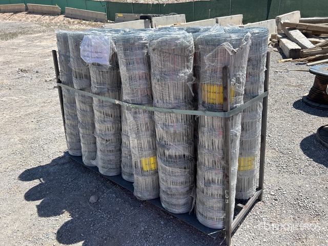 Quantity of (20) 2024 RanchMaster FFC762 330 ft x 4 ft Galvanized Farm ...