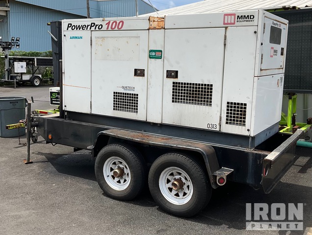 2006 Airman Power Pro 100 100 kVA Mobile Generator Set (Inoperable) in ...