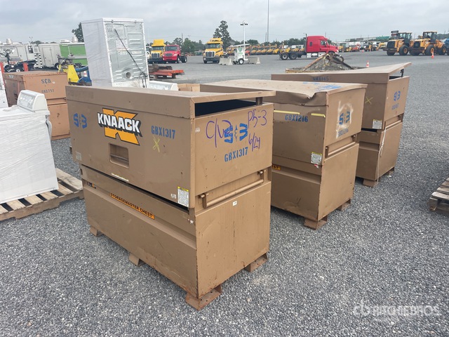 Quantity of (3) Knaack 89 Job Site Box | Ritchie Bros. Auctioneers