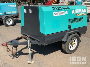2007 Airman PDS185S 185 cfm Mobile Air Compressor in North East ...
