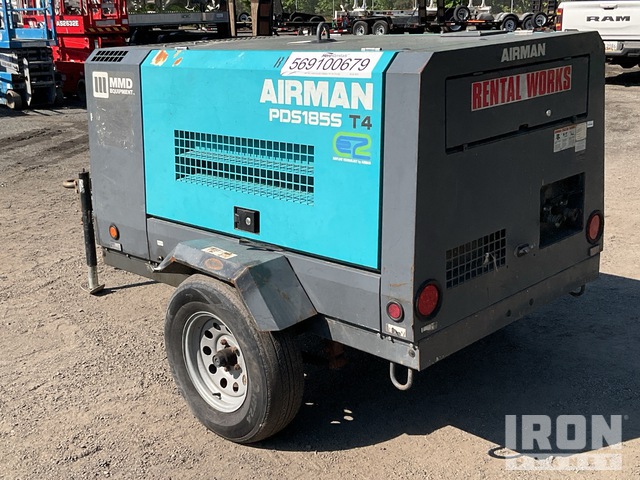 Airman PDS185S-6E1 185 cfm Mobile Air Compressor in North East ...