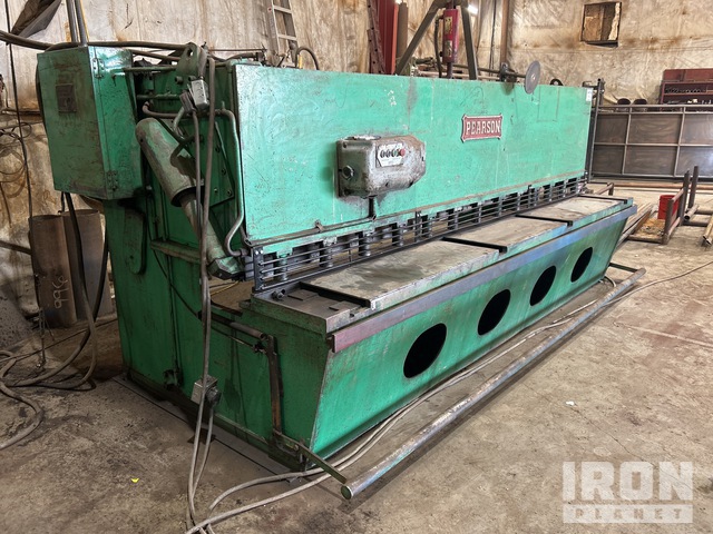 Pearson 10012 Press Brake in Linden, Alberta, Canada (Asia-Pacific Item ...
