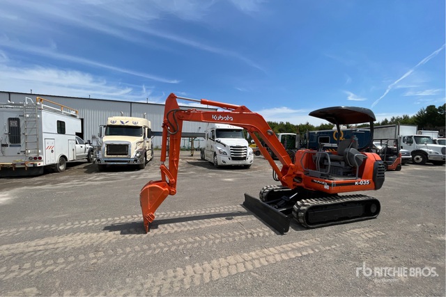 1994 Kubota K-035 Mini Excavator | Ritchie Bros. Auctioneers