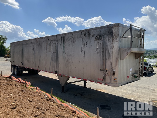 2015 East 48 ft T/A Aluminum Open Top Refuse Trailer in Allentown ...