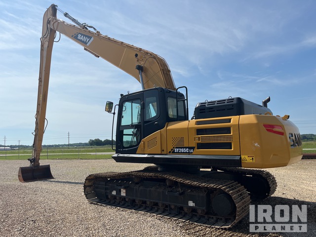 2021 Sany SY265C LC Long Reach Tracked Excavator in Dexter, Missouri ...