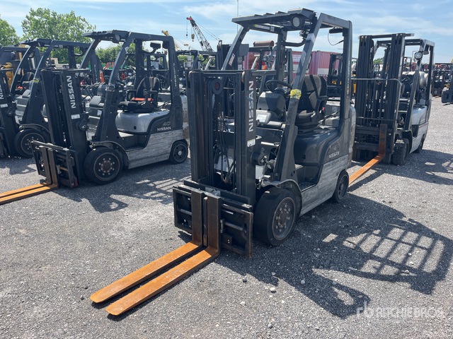2012 Nissan CF40 4000 lb Cushion Tire Forklift (Inoperable) | Ritchie ...