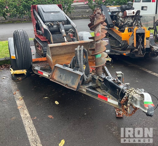 2018 Toro 22342HD Mini Compact Track Loader w/2019 Snake River Trailer ...