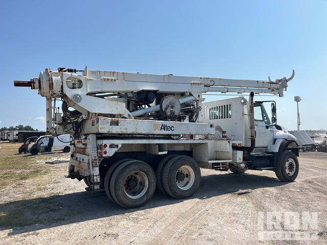 Altec HD35A-22 on 2008 International 7400 6x6 Drill Truck in Davenport ...