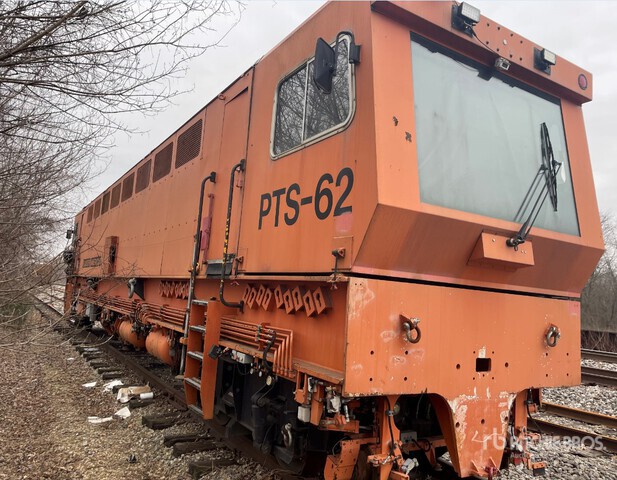 Plasser American PTS-62 Track Stabilizer in Chicago, Illinois, United ...