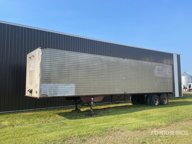 1966 Can Car 4240 FR T/A 40 ft Van Trailer | Ritchie Bros. Auctioneers