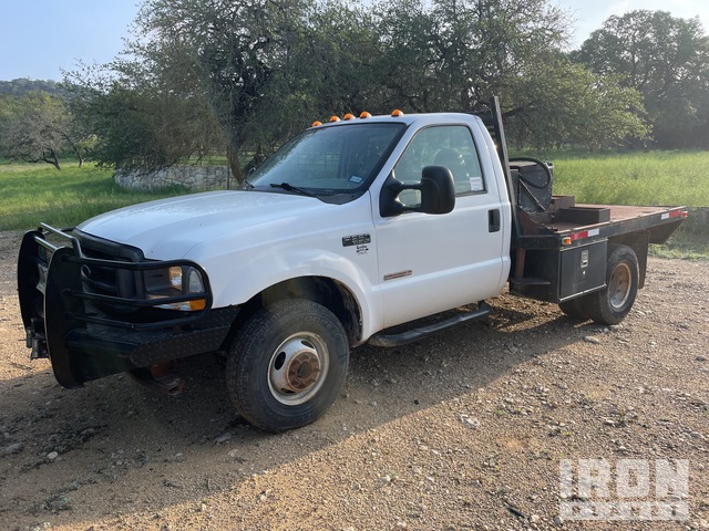 2003 Ford F350 XL 4x4 Flatbed Truck in Marble Falls, Texas, United ...