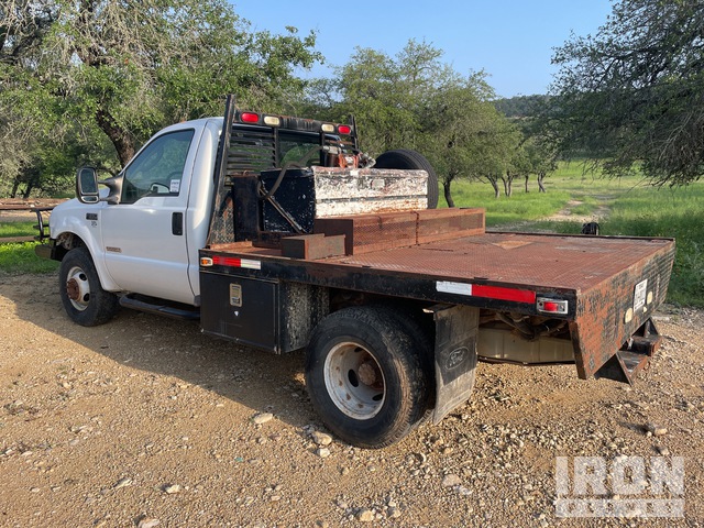 2003 Ford F350 XL 4x4 Flatbed Truck in Marble Falls, Texas, United ...