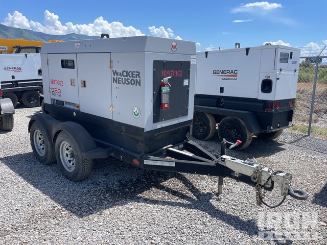 2019 Wacker Neuson G50 38 kW Mobile Generator Set in Lake Point, Utah ...