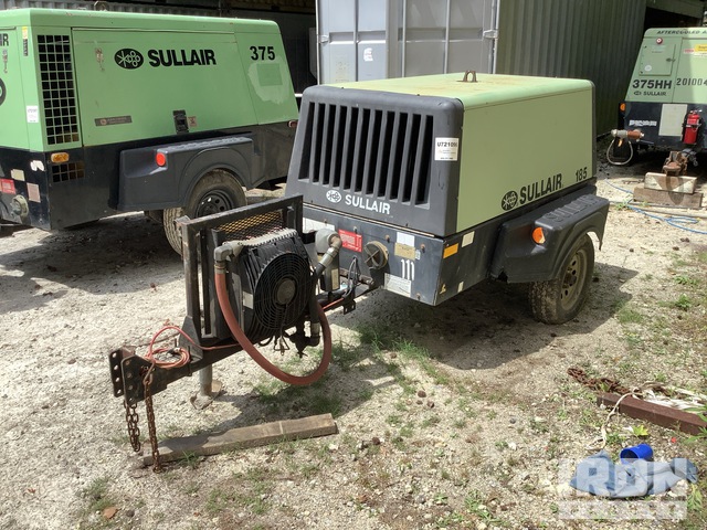 2014 Sullair 185DPQCAI4 EPA 185 cfm Mobile Air Compressor in Wilmington ...