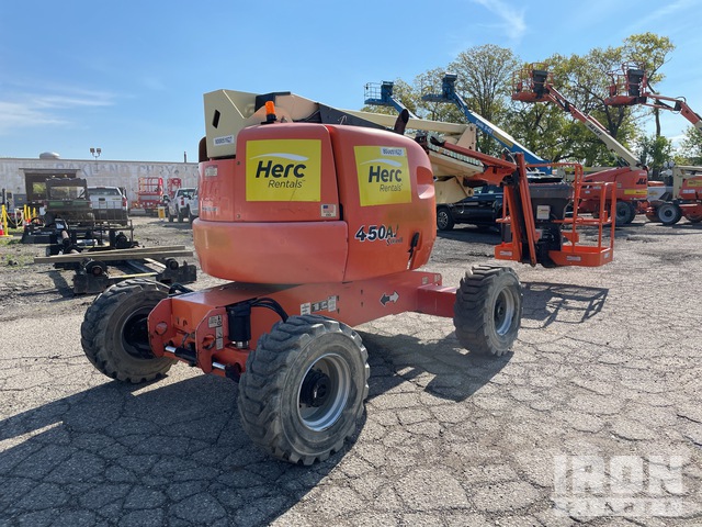 2015 JLG 450AJ 4WD Dual Fuel Articulating Boom Lift in Pontiac ...