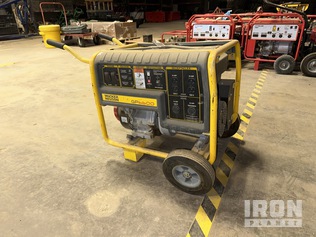 2017 Wacker Neuson GP6600A 6.6 kW Skid-Mounted Portable Generator Set ...