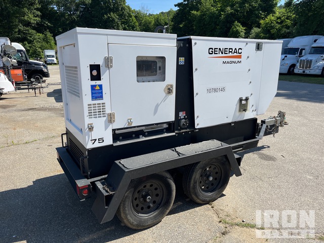 2018 Magnum MMG75DF4 65 kW Mobile Generator Set in North Franklin ...