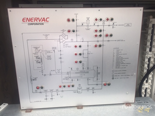 1999 Enervac Corporation SF6 Gas Servicing S/A Trailer in Sacramento ...