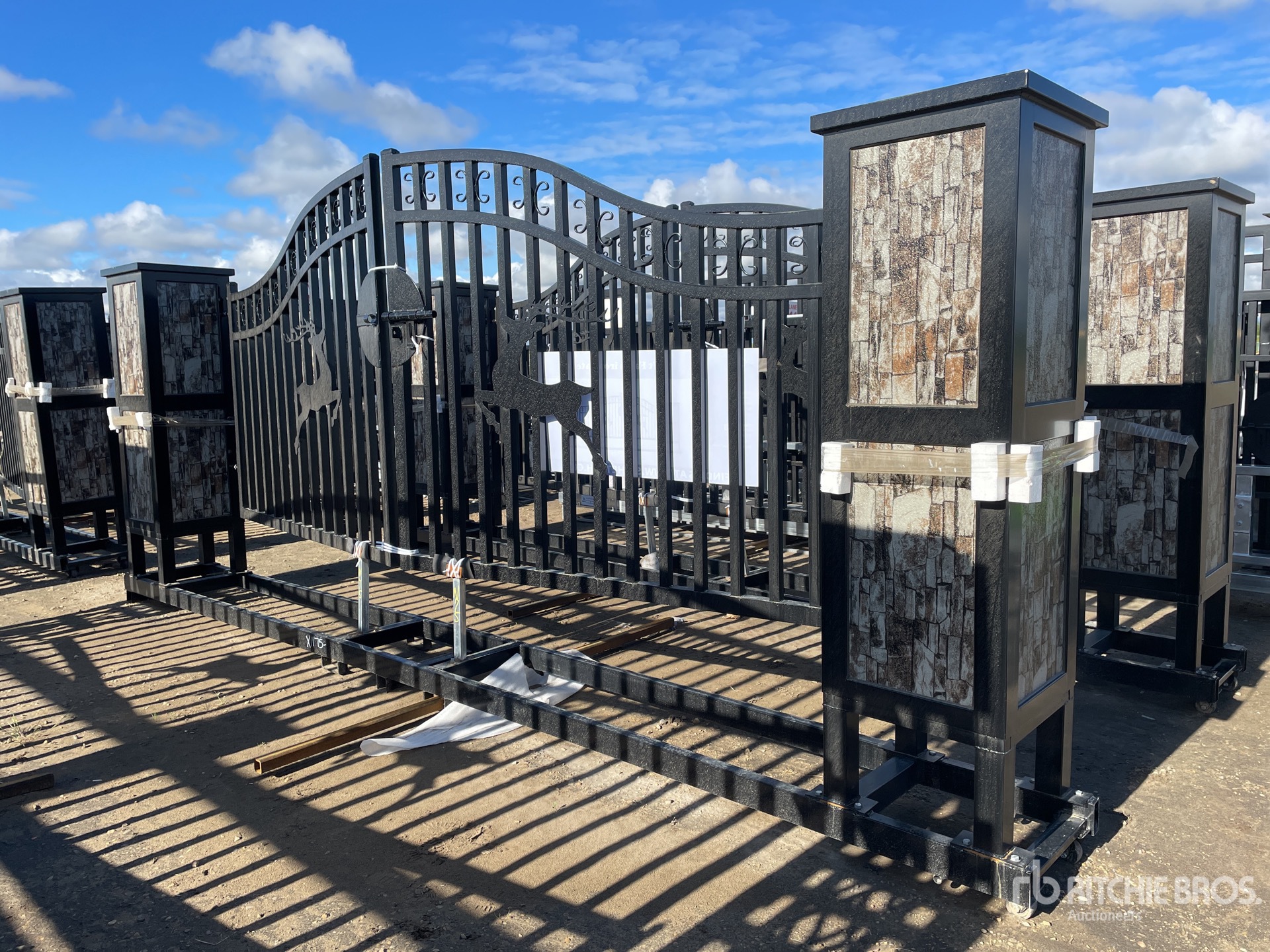 2024 Suihe SG 20 ft x 7 ft Wrought Iron Driveway Gate (Unused ...