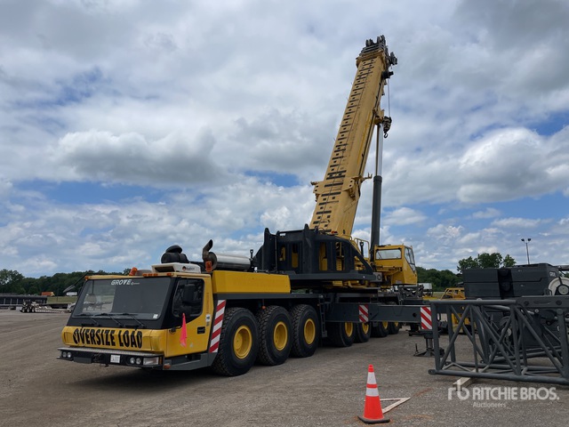 2011 (unverified) Grove GMK7550 550 ton All Terrain Crane | Ritchie ...