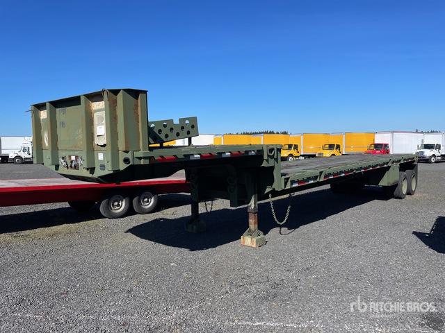 2005 Fontaine M871A3 T/A Single Drop Step Deck Trailer | Ritchie Bros ...