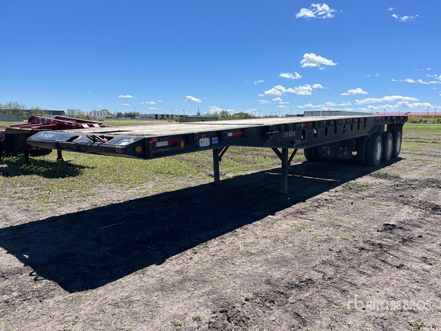 1999 Gerrys 46 ft Tri/A Flatbed Oilfield Trailer | Ritchie Bros ...