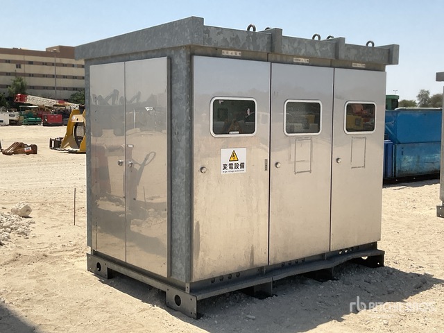 2020 Honma V-3 1000 KVA Boost Cubicle Inside Tunnel Transformer ...