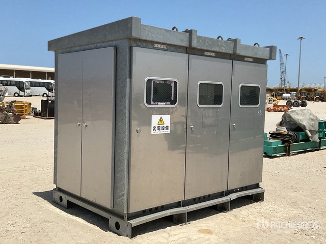 2020 Honma V-3 750 KVA Boost Cubicle Inside Tunnel Transformer ...