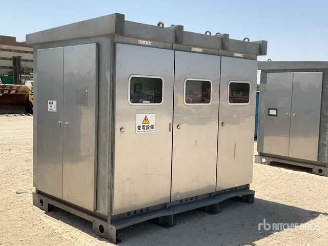 2020 Honma V-3 750 KVA Boost Cubicle Inside Tunnel Transformer ...