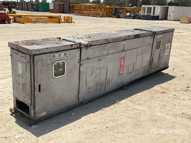 1999 Yodogawa CD-M 500 KVA Dry Cubicle Inside Tunnel Transformer ...