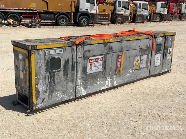 1999 Yodogawa CD-M 500 KVA Dry Cubicle Inside Tunnel Transformer ...