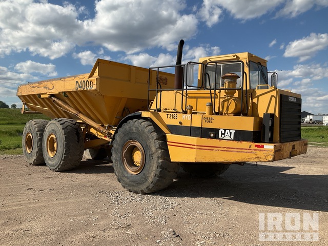 1989 Cat D400D Articulated Dump Truck in Sioux City, Iowa, United ...