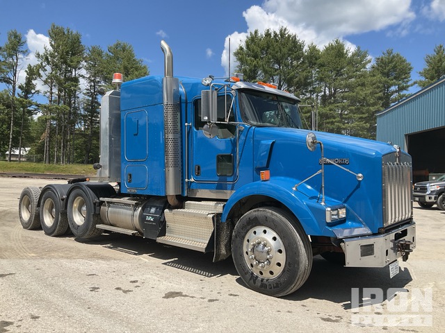 2016 Kenworth T800 8x6 Heavy Haul Tri/A Sleeper Truck Tractor in ...
