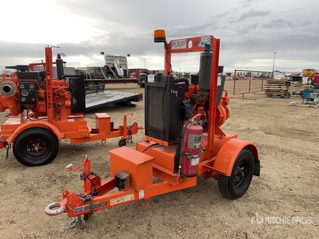 2012 Godwin CD100M Trailer-Mounted Water Pump | Ritchie Bros. Auctioneers