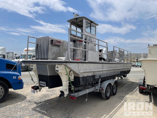 1998 Kvichak HPU 20 28 ft Skimmer Work Boat w/2010 Carnai KXT 28-8300 ...