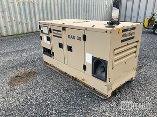Surplus Atlas Copco QAS 38 Generator Set in Chambersburg, Pennsylvania ...