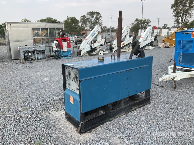 1980 Miller Wildcat 350D 350 A Skid-Mounted Soldadora / Engine Driven ...