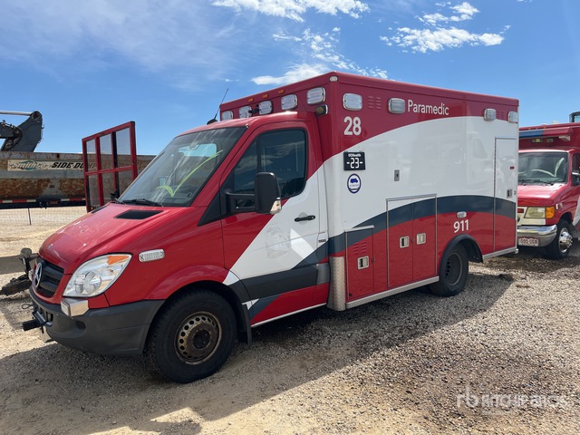 2012 Mercedes-Benz Sprinter 3500 AEV 4x2 Ambulance (Inoperable ...