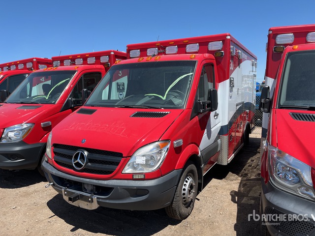2013 Mercedes-Benz Sprinter 3500 AEV 4x2 Ambulance (Inoperable ...