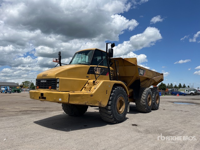 2007 Cat 740 Articulated Dump Truck | Ritchie Bros. Auctioneers