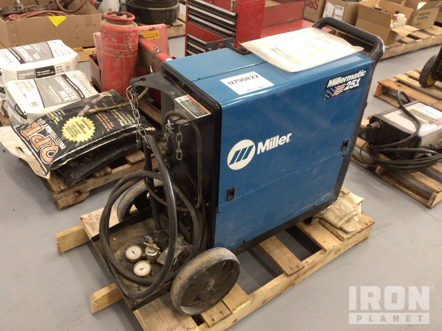 2005 Miller Millermatic 251 Mobile MIG Electric Welder in Rapid City ...