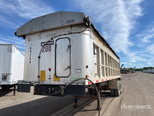 2007 Montone AD30545454 30 ft T/A End Dump Trailer | Ritchie Bros ...