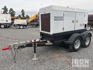 2017 Wacker Neuson G50 38 kW Mobile Generator Set in Humble, Texas ...