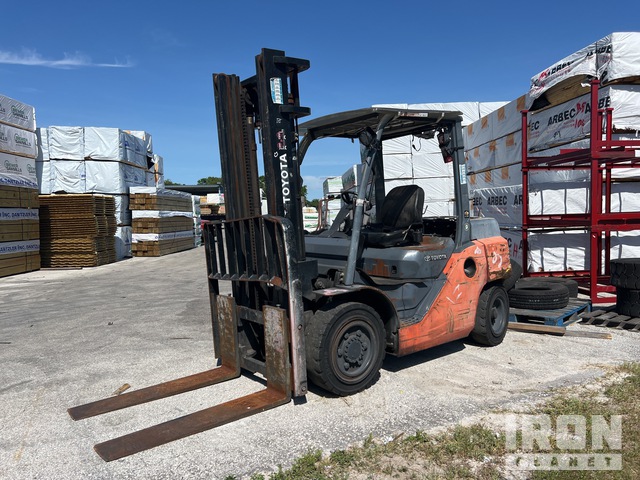 2017 Toyota 8FD35U 8000 lb Pneumatic Tire Forklift in Plant City ...