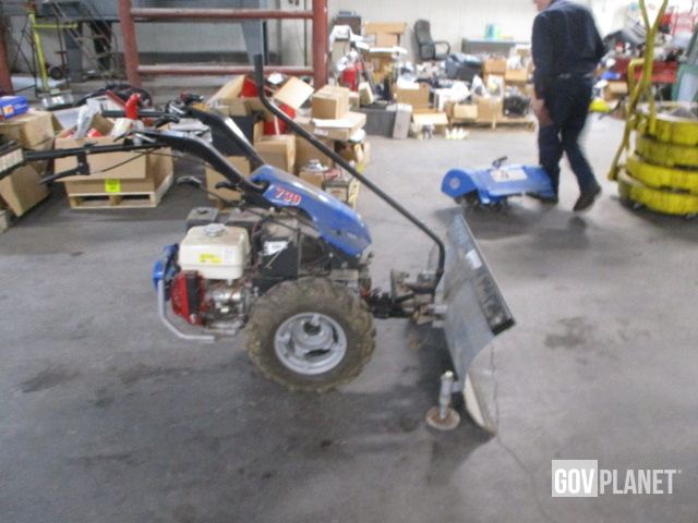 2014 BCS TRACTOR 739 WALK BEHIND TRACTOR with plow and tiller in ...