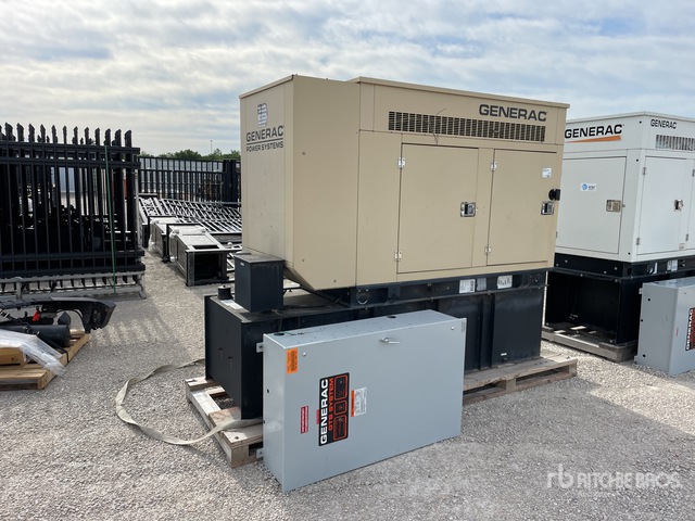 Generac 0055850 48 kW Skid-Mounted Generator Set (Inoperable) | Ritchie ...