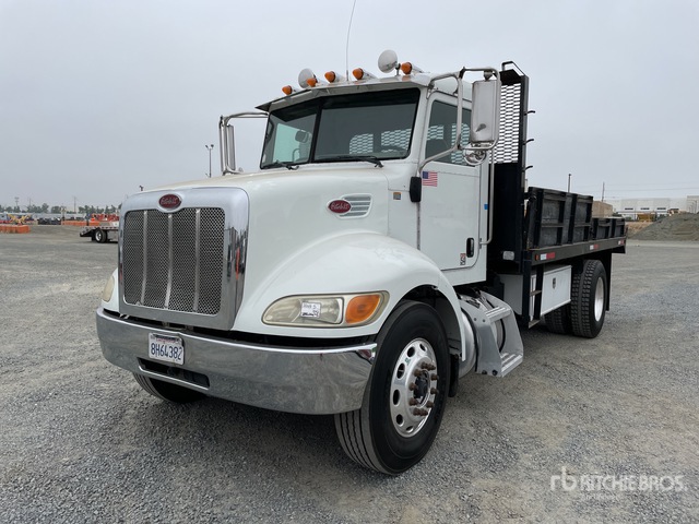 2008 Peterbilt 335 4x2 Flatbed Dump Truck | Ritchie Bros. Auctioneers