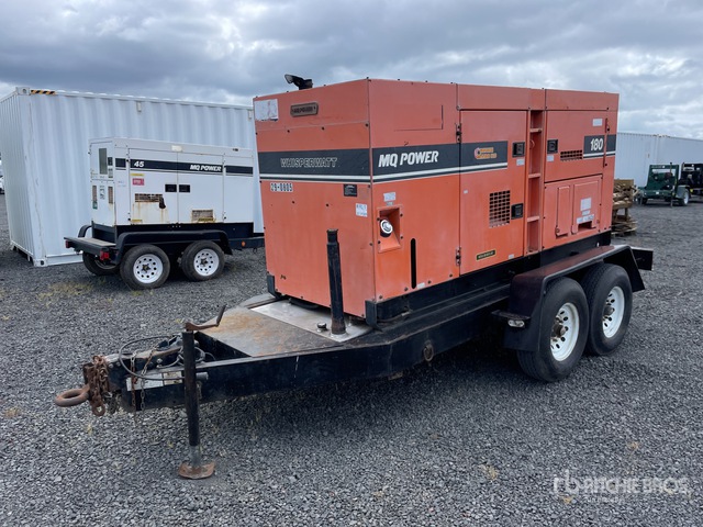 2000 Multiquip DCA-180SSK 180 kW Mobile Generator Set in Chehalis ...
